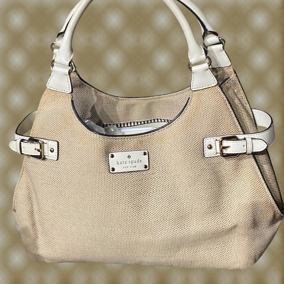 kate spade | Bags | Kate Spade Vanston Dylan Burlap Bag Excellent Condition No Flaws | Poshmark